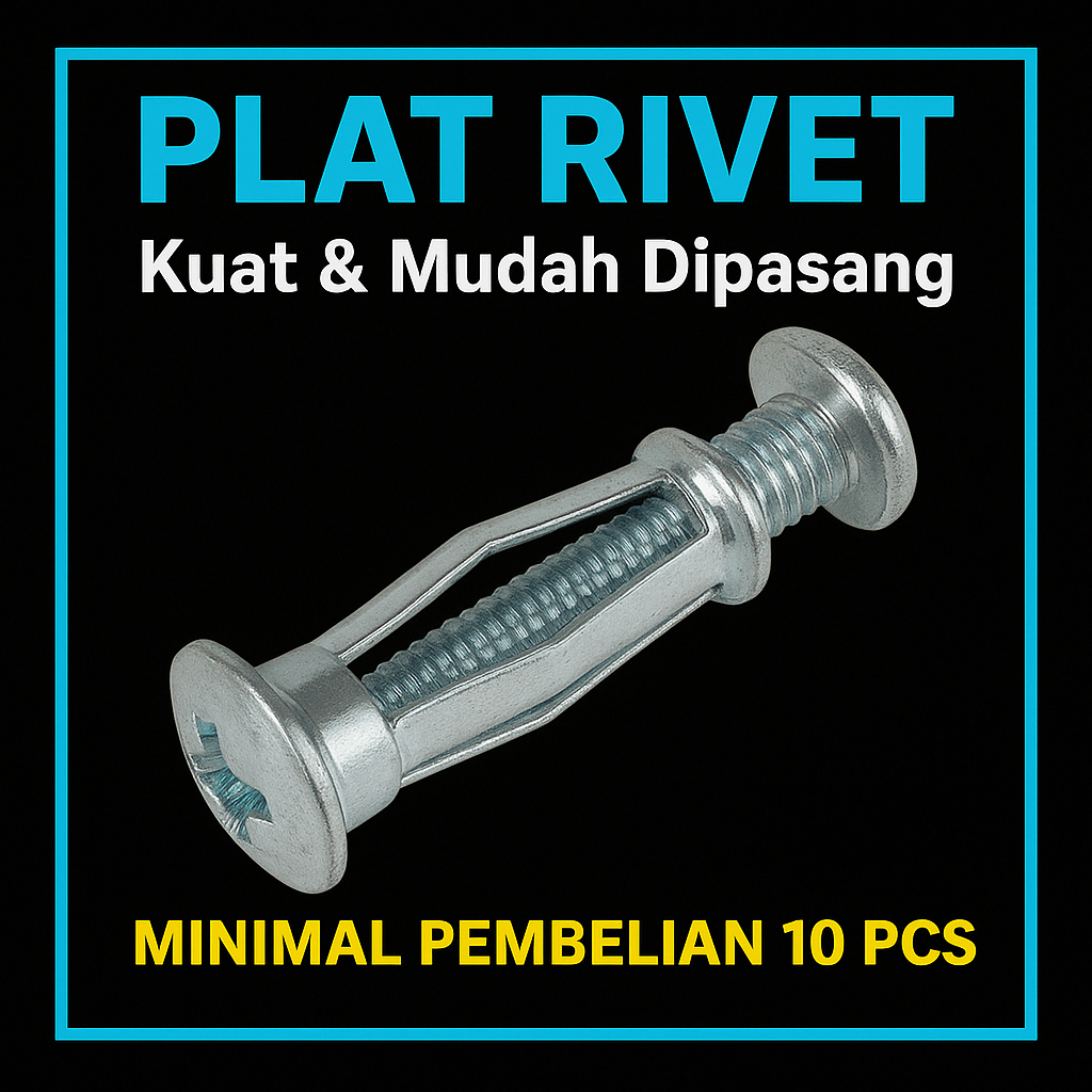 Jual Plat Rivet Molly Bolt Hollow Wall Anchor Baut Dinding Gypsum Super ...