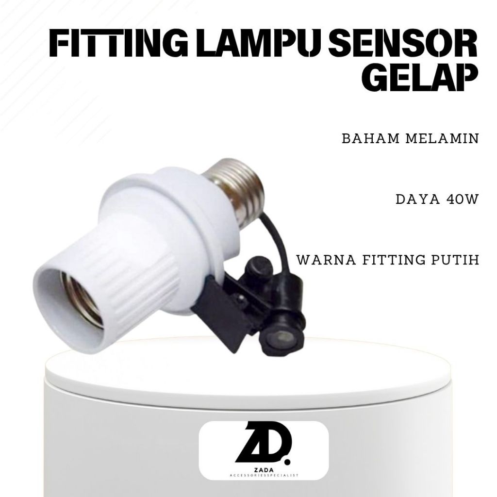 Jual Fitting Lampu Sensor Gelap E27 Murah Gratis Ongkir Bisa Cod ...