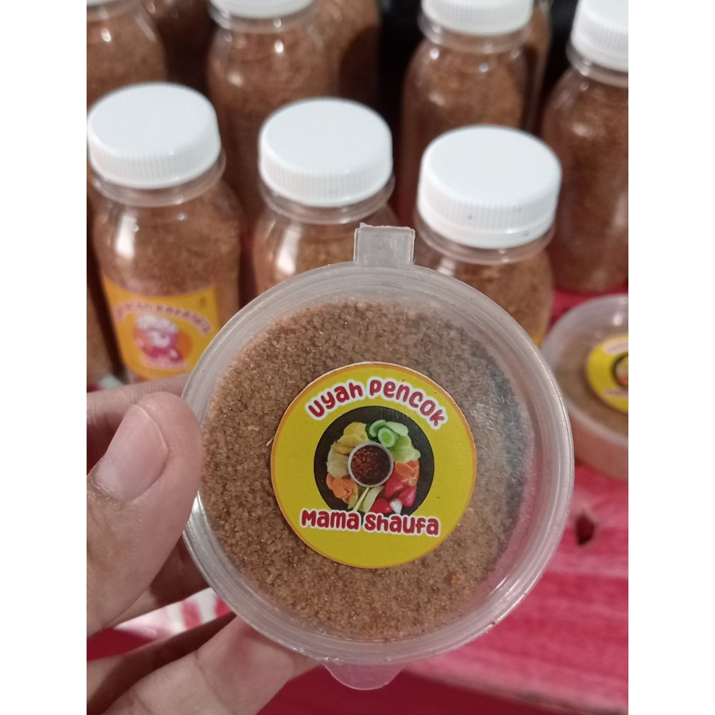 Jual Uyah pencok / Uyah Acan basangrai kemasan cup 30gr | Shopee Indonesia