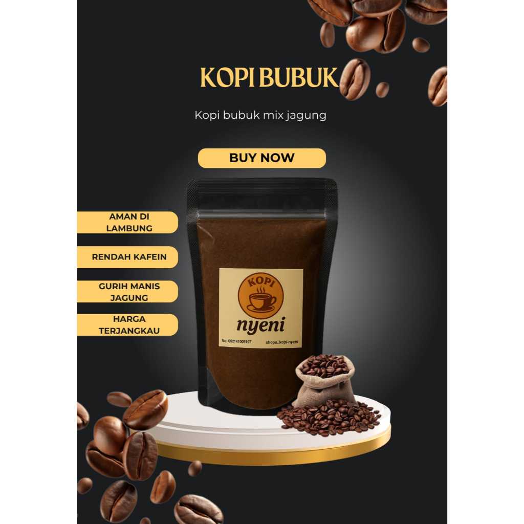 Jual Kopi Mix Jagung – Minuman Kopi Sehat Rendah Kafein dengan Rasa ...