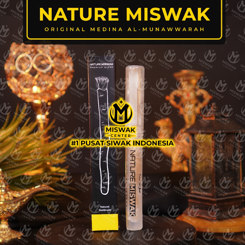 Jual [NATURE MISWAK] SIWAK SUNNAH ROSUL - ORIGINAL SIWAK MEDINA AL ...