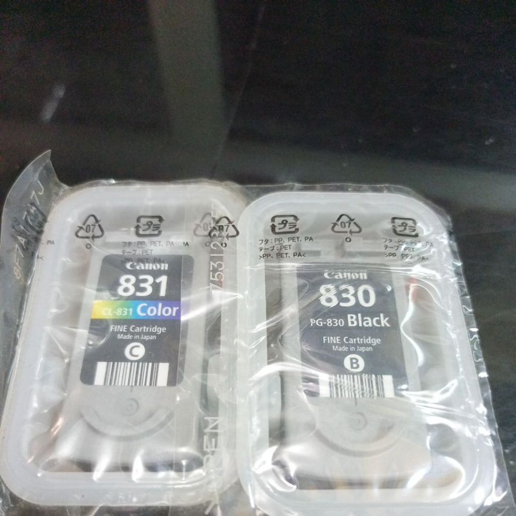 Jual tinta Canon PIXMA 830/831 Lospack original | Shopee Indonesia