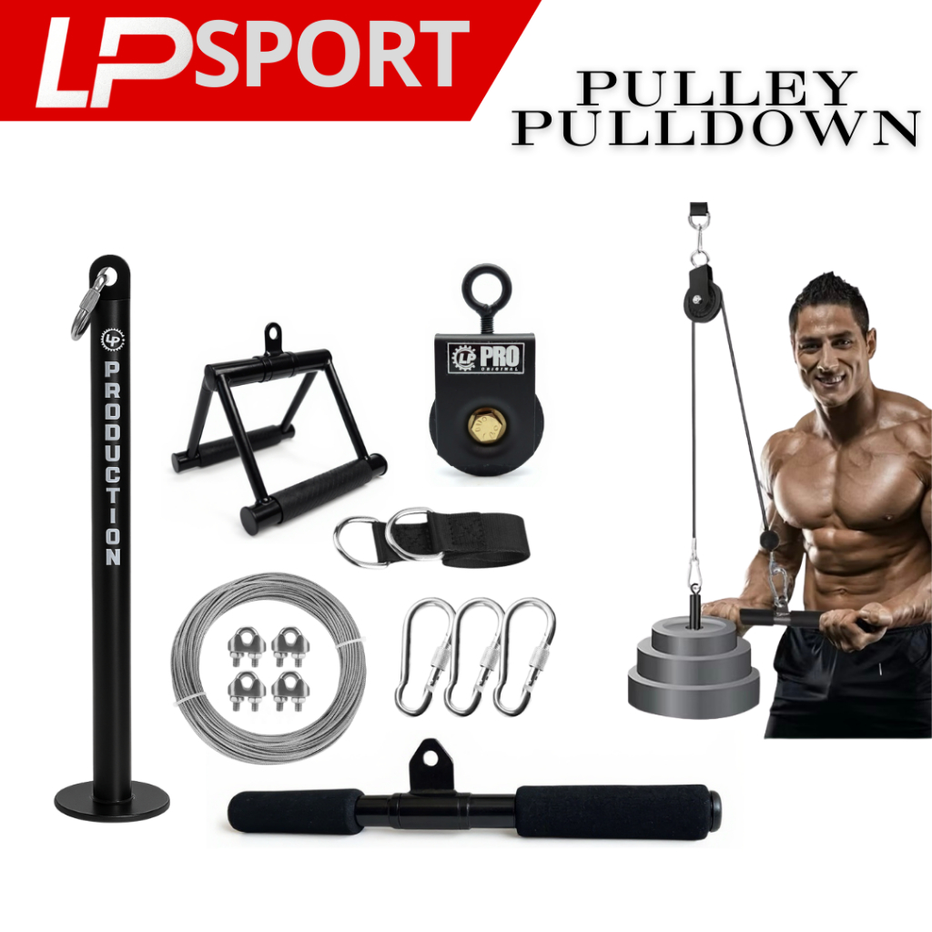 Jual Pulley Cable System Set | Katrol Fitness Gym Mesin Machine Triceps ...