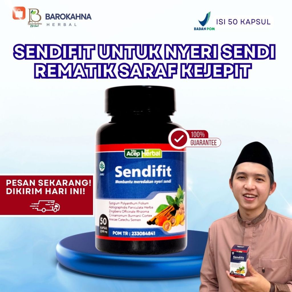 Jual SENDIFIT Original Obat Herbal Untuk Atasi Asam Urat Nyeri Sendi ...