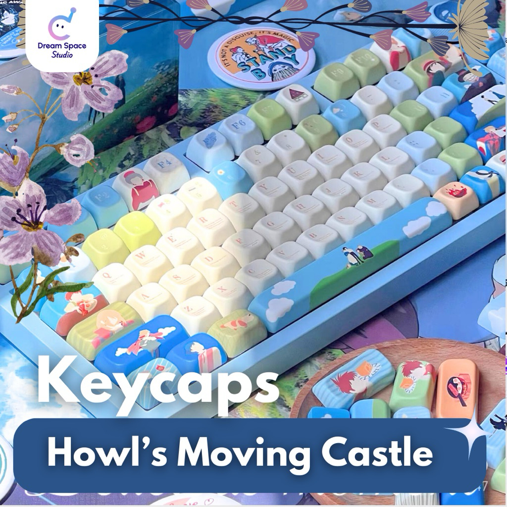 Jual Dreamspace Studio Howl’s Moving Castle Keycaps | Shopee Indonesia