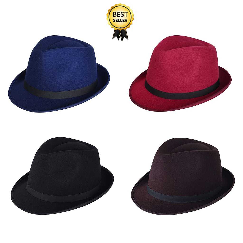 Jual Topi Fedora Bludru Dewasa Pria Wanita Original || Topi Fedora ...