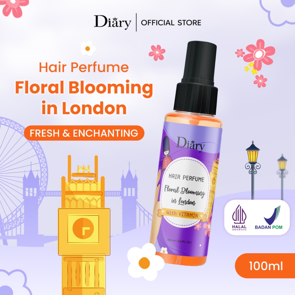 Jual Diary Hair Parfum Vitamin - All Variant - 100ml / Parfum Rambut ...