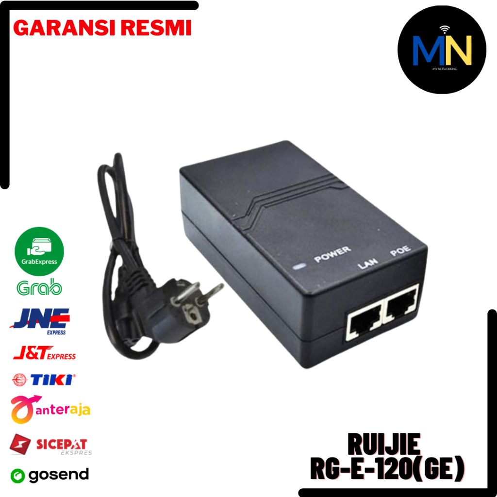 Jual Ruijie RG-E-120(GE) Power Over Ethernet Adaptor POE RG-E-120 GE ...