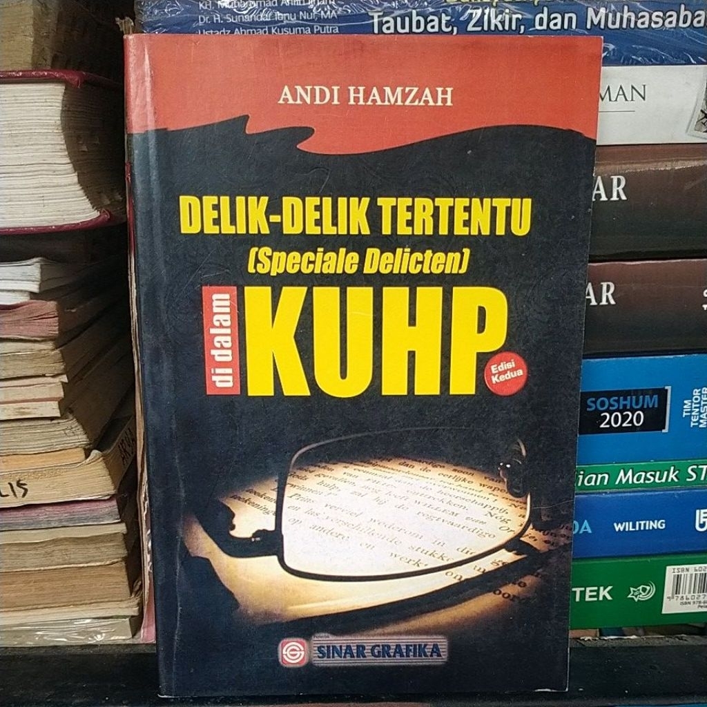 Jual BEKAS DELIK DELIK TERTENTU DI DALAM KUHP EDISI KEDUA | Shopee ...