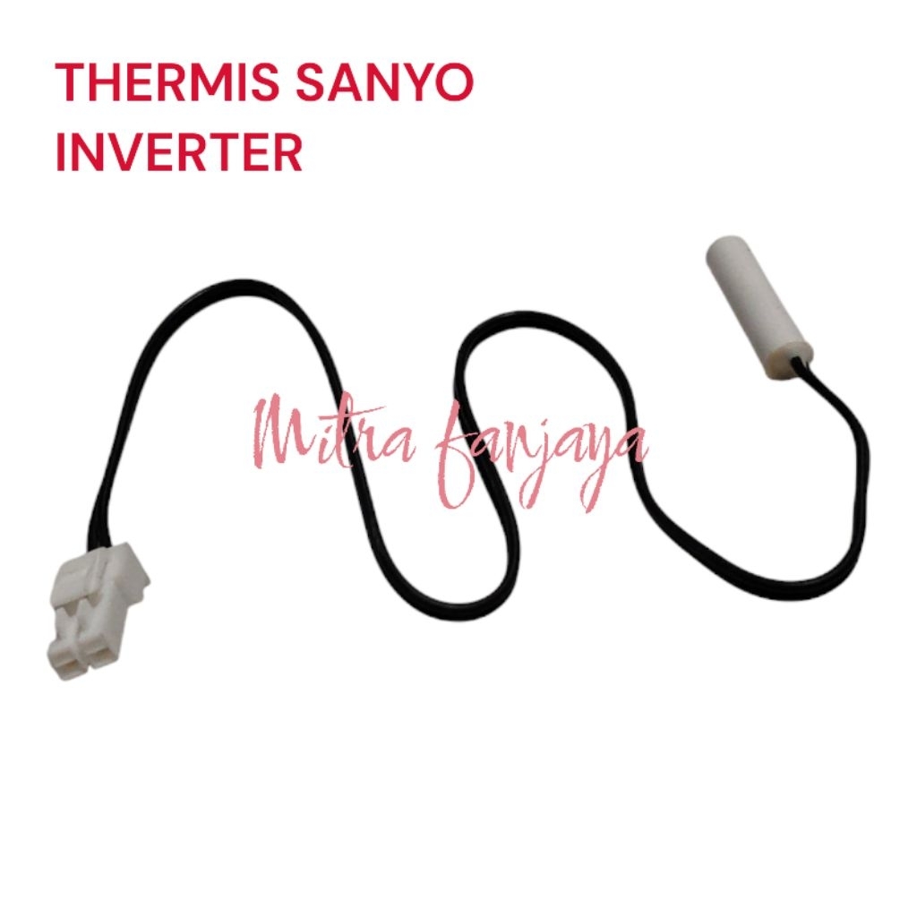 Jual THERMIST TERMISTOR KULKAS 2 PINTU SANYO/ SHARP INVERTER TERMIST ...