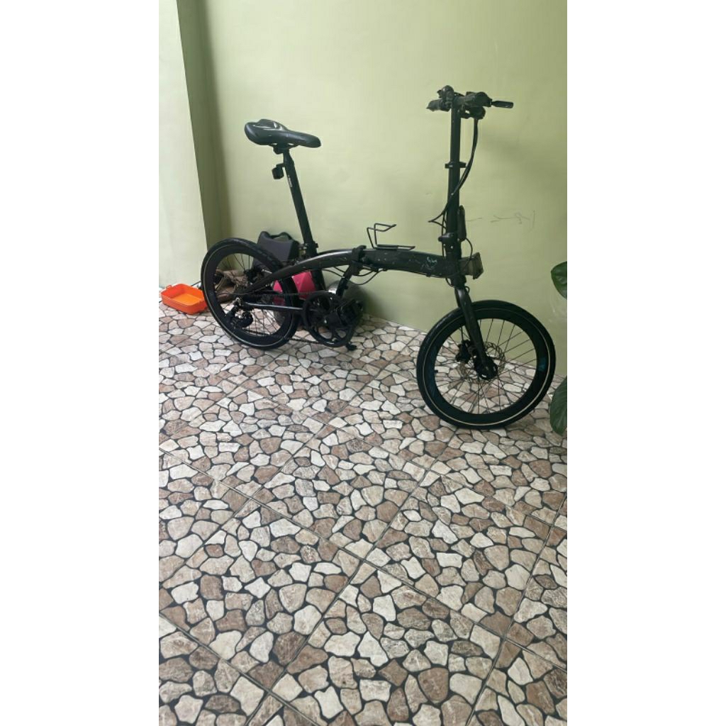 Jual sepeda lipat element ECOSMO edisi marvel original pabrik | Shopee ...