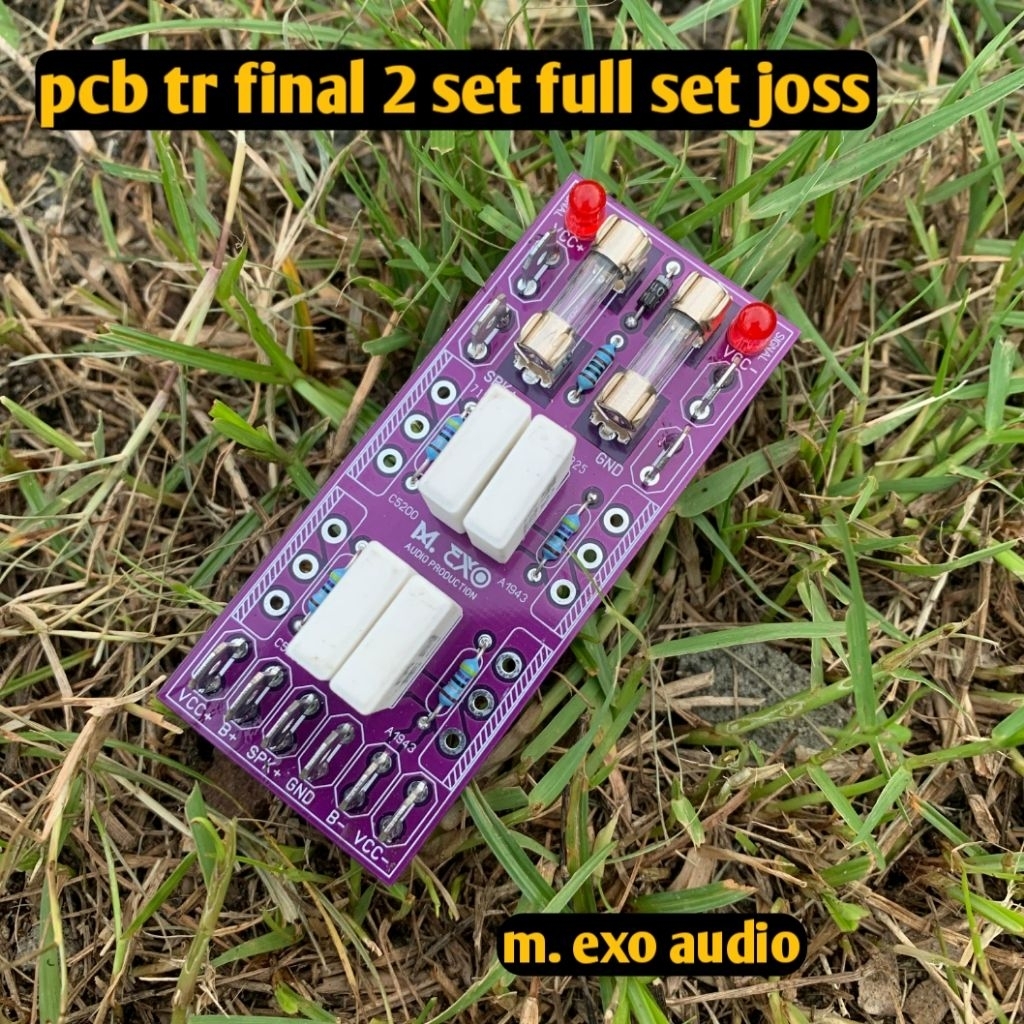 Jual Pcb Tr Final 2 Set Lengkap Led Signal Indikator Kualitas Double ...