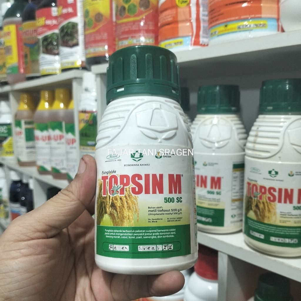 Jual Topsin 500SC - 200ml Fungisida Sistemik Anti Bercak Daun dan ...