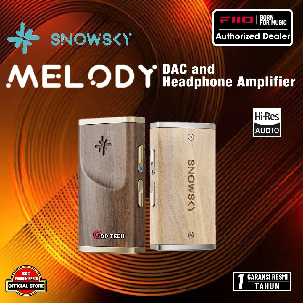 Jual FiiO Snowsky Melody Dual CS43131 Portable DAC Amplifier Headphones ...