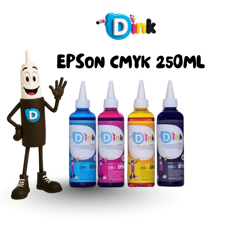 Jual Tinta Printer Epson D Ink 250ml CMYK type L series M series dan T ...