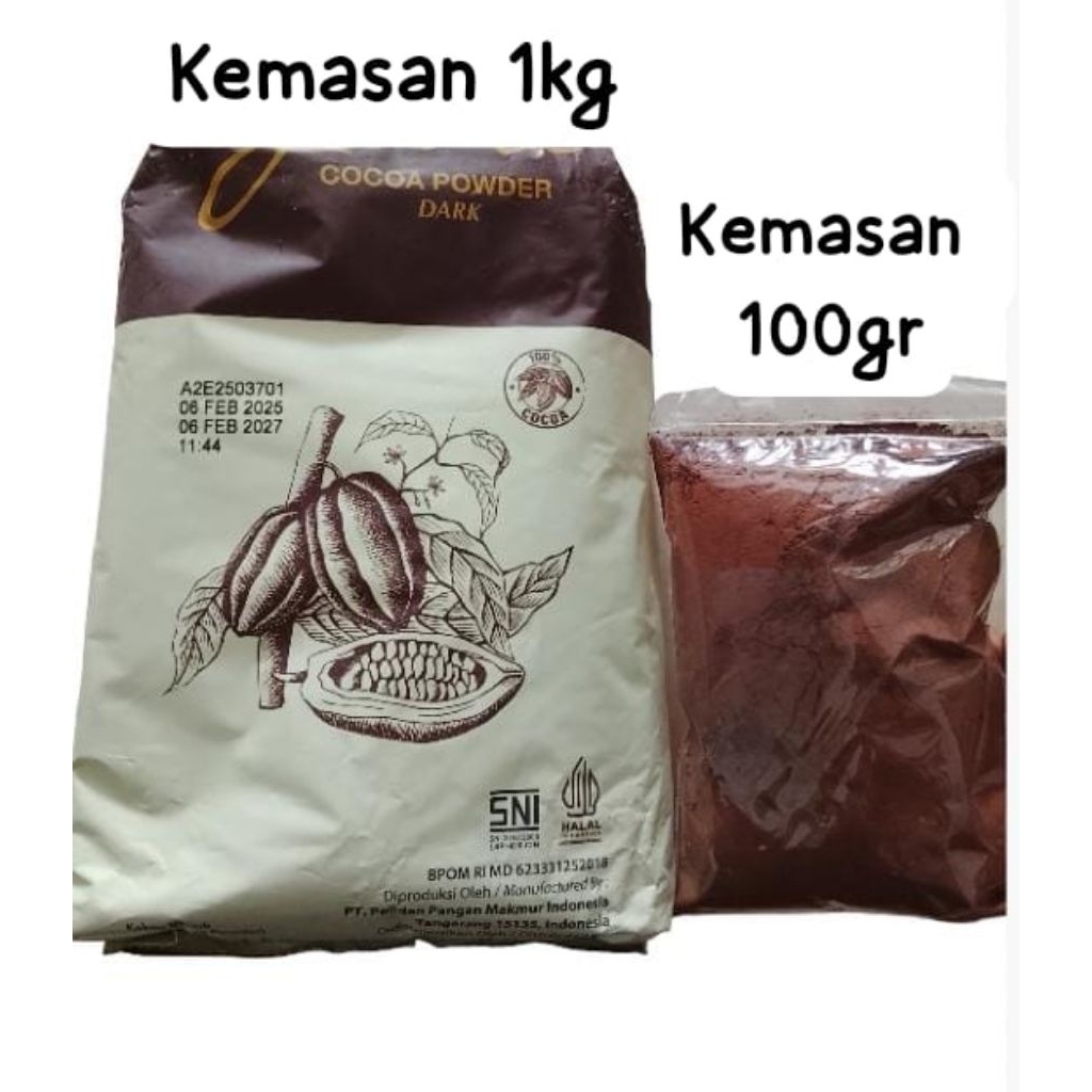 Jual BUBUK COKLAT ASLI/JAVA COCOA POWDER DARK REAPACK 100GR | Shopee ...