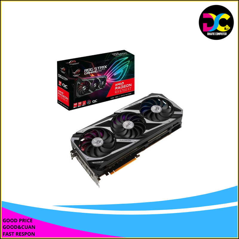 Jual ASUS AMD Radeon RX 6700 XT / 6700XT ROG STRIX 12G OC | Shopee ...