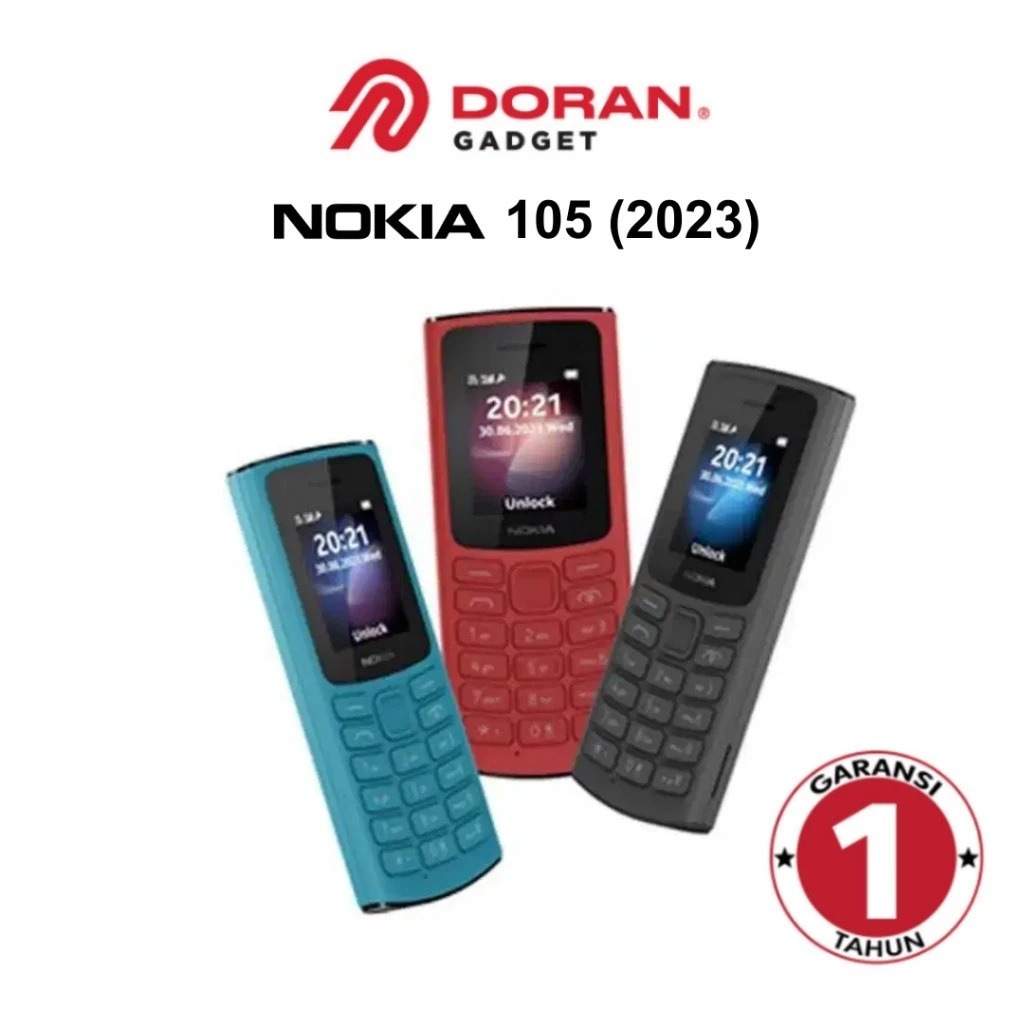 Jual Nokia Handphone | HP Nokia 105 (2023) Handphone Nokia Jadul ...