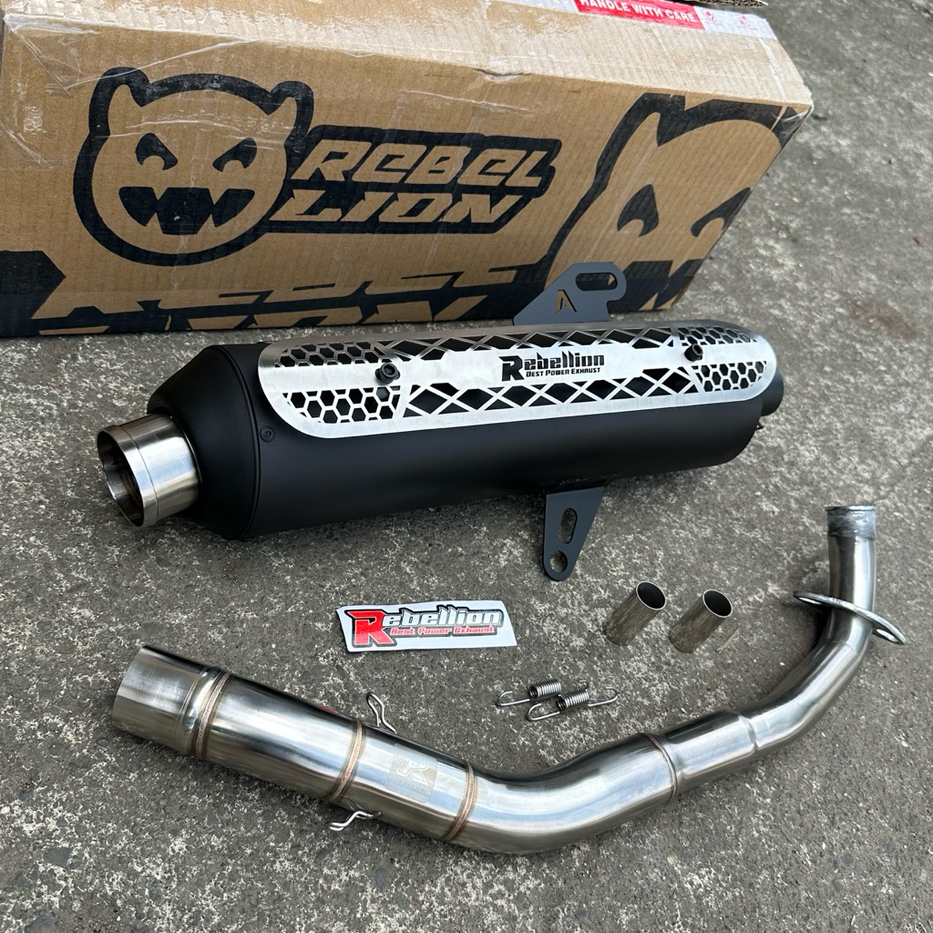 Jual Knalpot Standar Racing Black Luster Nmax Aerox Pcx Vario Adv Lexi ...