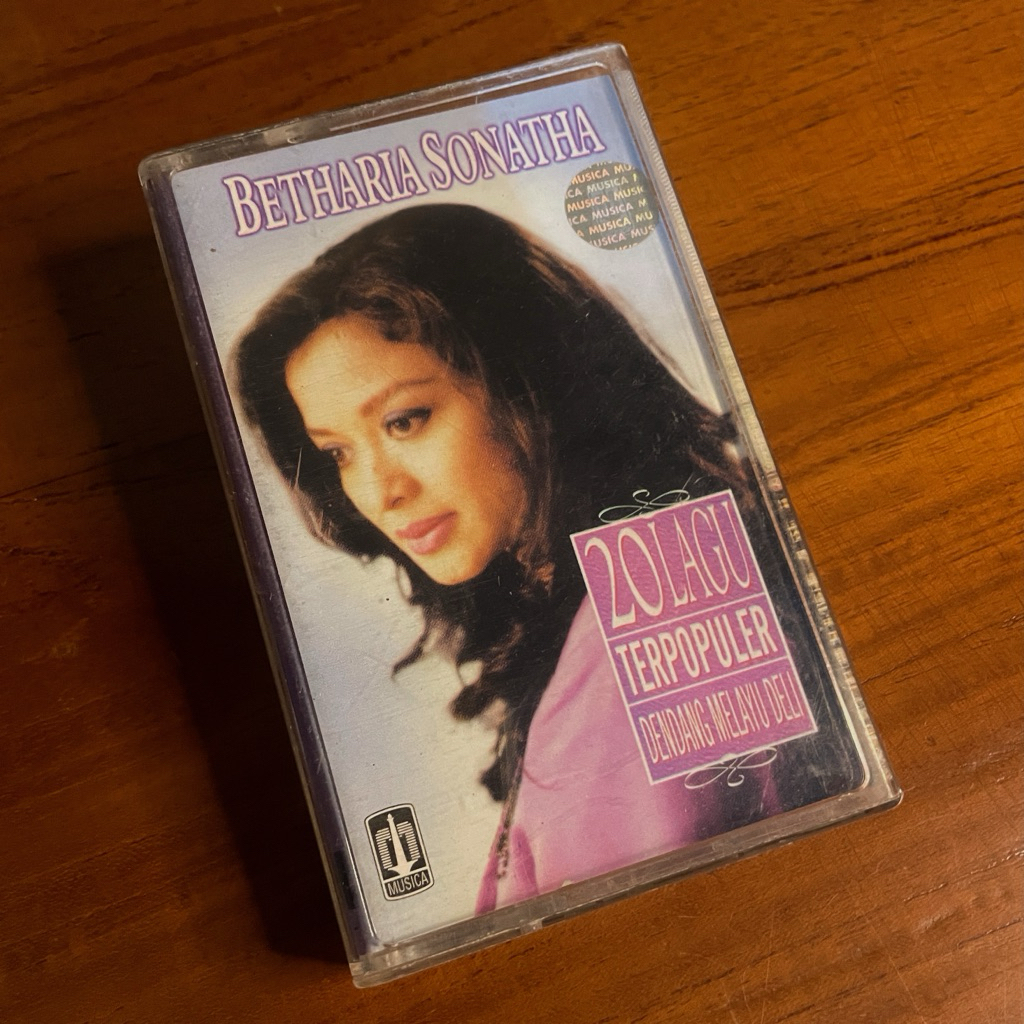 Jual kaset pita betharia sonatha 20 lagu terpopuler dendang melayu deli ...