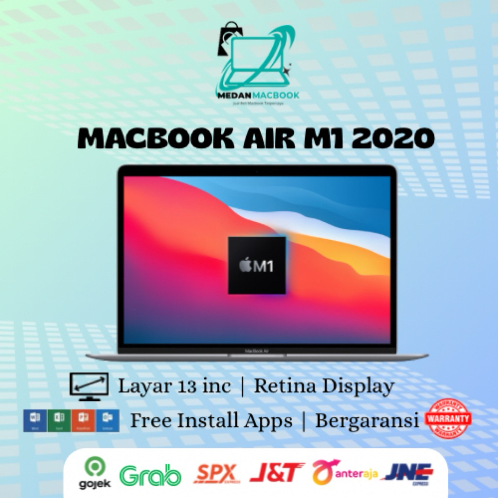 Jual Macbook Air M1 2020 Apple chip M1, Layar 13inc | Shopee Indonesia