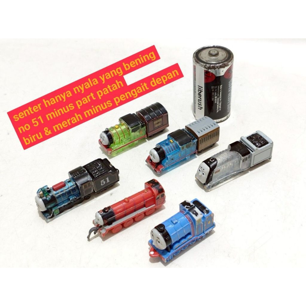 Jual Set takara tomy t arts capsule plarail thomas & friends percy ...