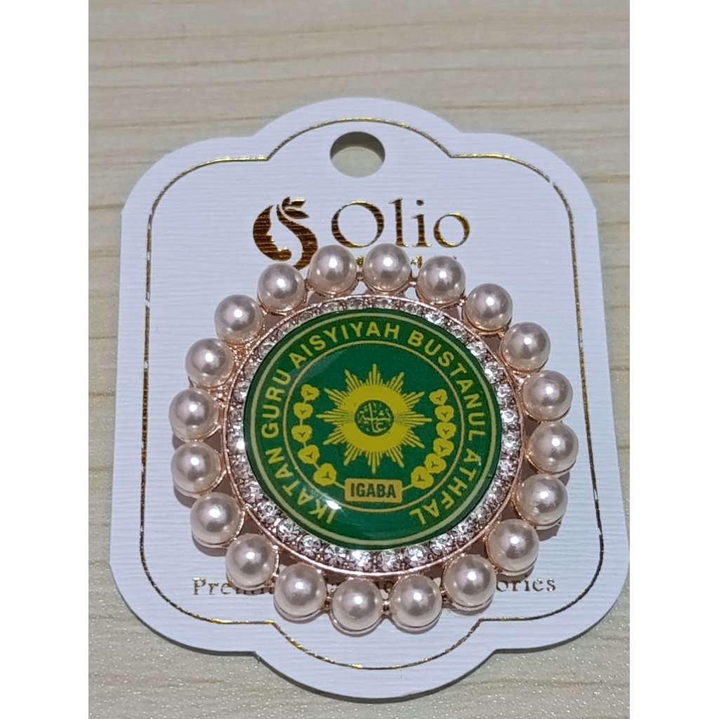 Jual Bros Mutiara Logo IGABA / IKATAN GURU AISYIYAH BUSTANUL ATHFAL ...