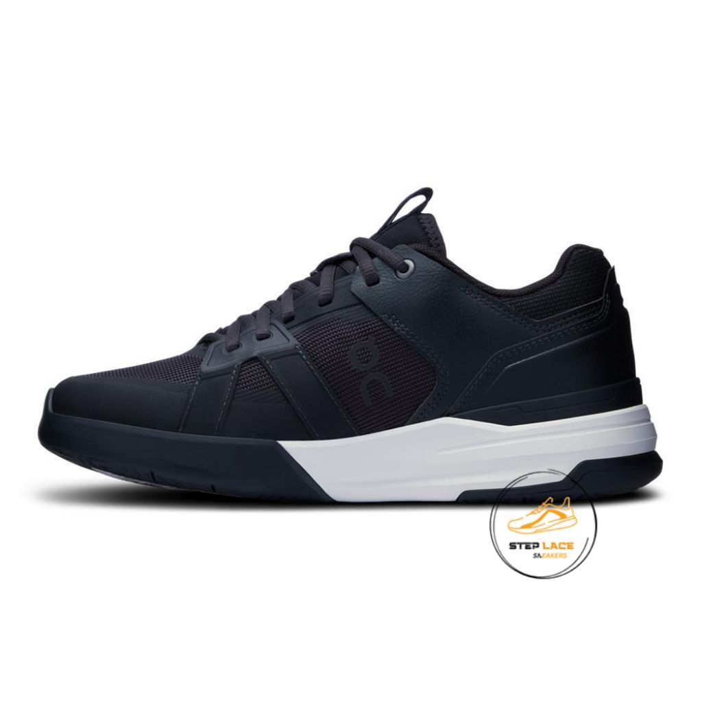 Jual Sepatu Tennis PADEL ON CLOUD THE ROGER CLUBHOUSE PRO BLACK WHITE ...