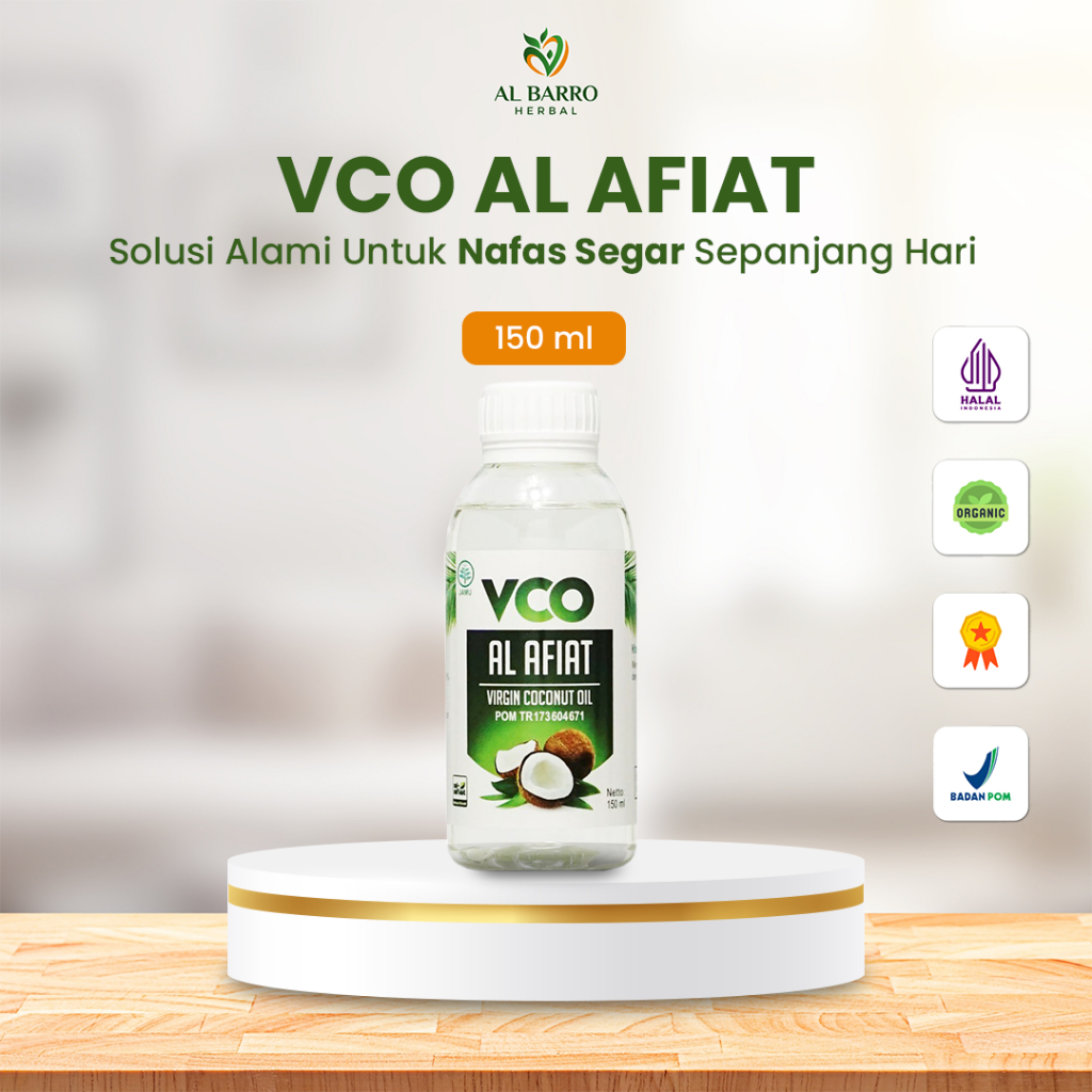 Jual VCO AL AFIAT | Al Barro Herbal - Virgin Coconut Oil 100% Minyak ...