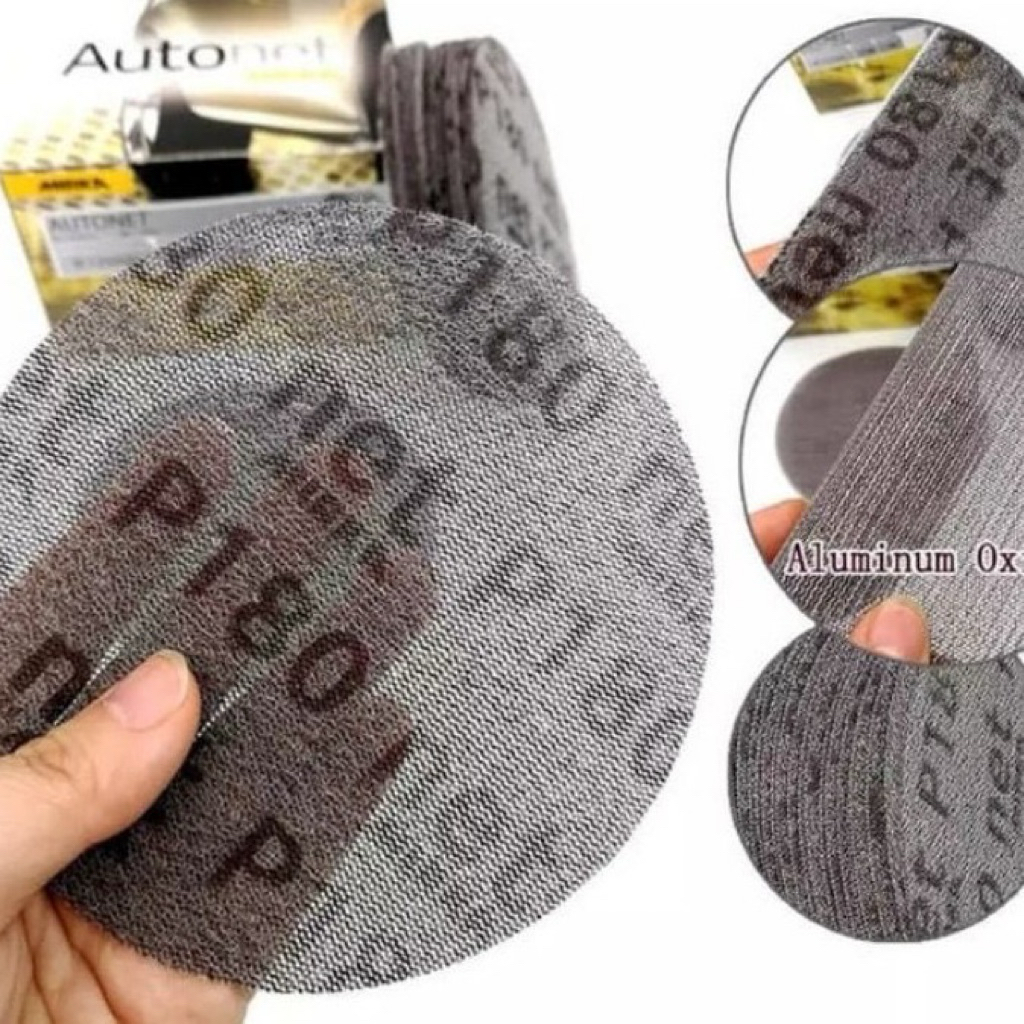 Jual mirka Autonet 5 inch/amplas jaring | Shopee Indonesia