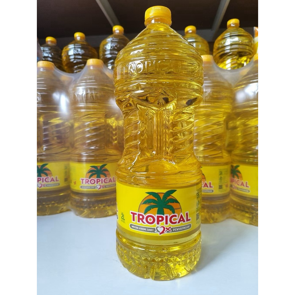 Jual TROPICAL KEMASAN BOTOL MINYAK TROPICAL 2 LITER | Shopee Indonesia