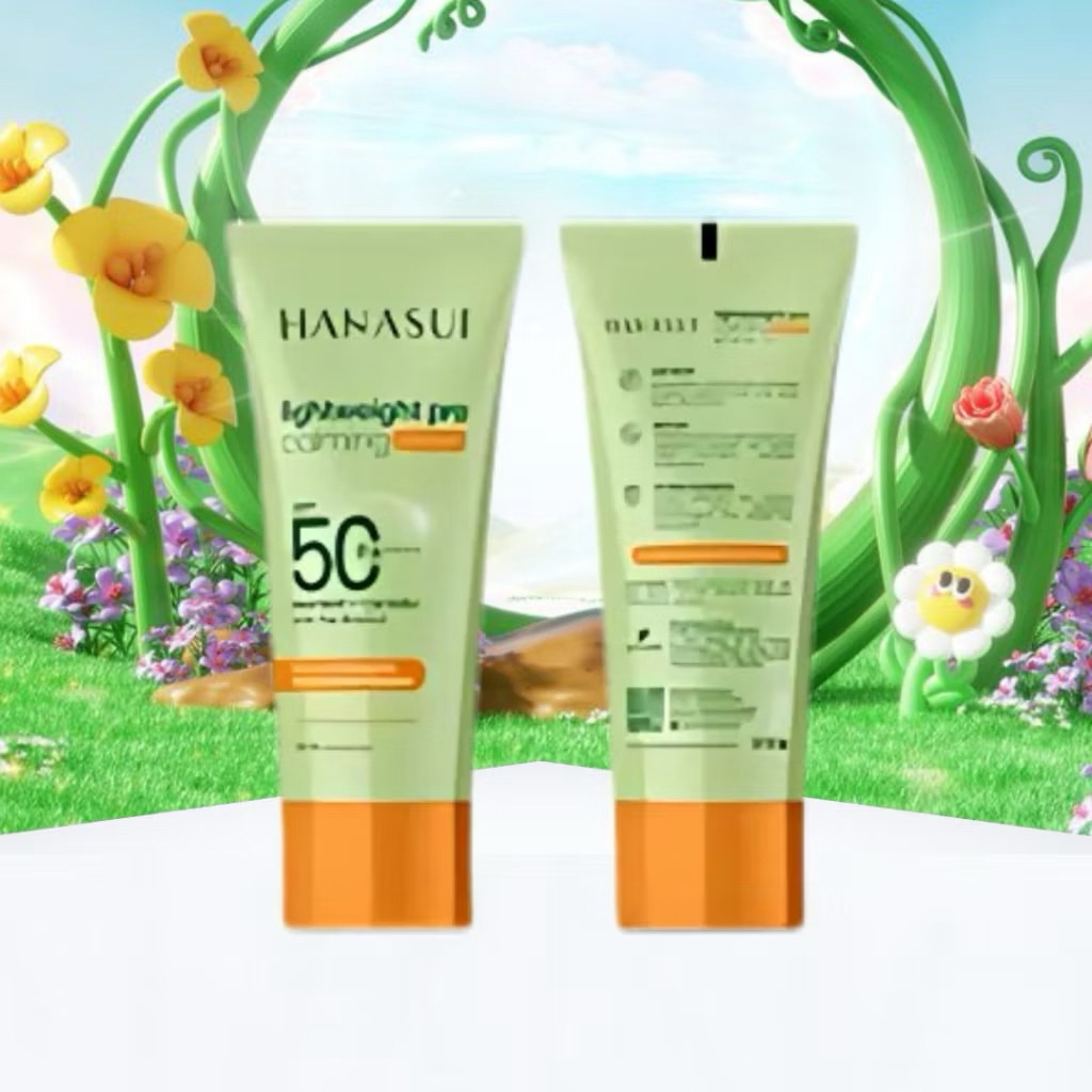 Jual Hanasui Lightweight Pro Calming Sunscreen SPF 50 30mL | Shopee ...