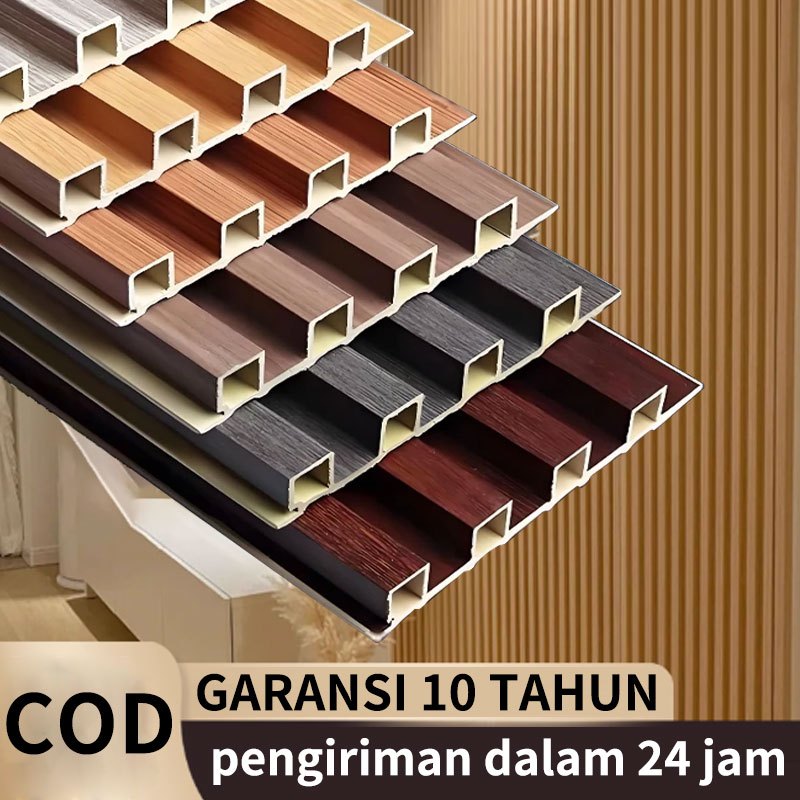 Jual Wood Panel Wall Cladding/WPC Panel PVC Wall Panel Board/Kisi Kisi ...
