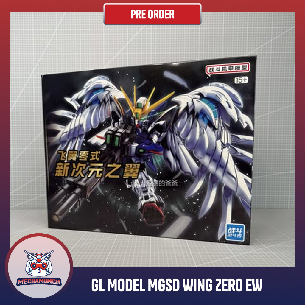 Jual GL Model MGSD Wing Zero EW Include Stand Base | Shopee Indonesia
