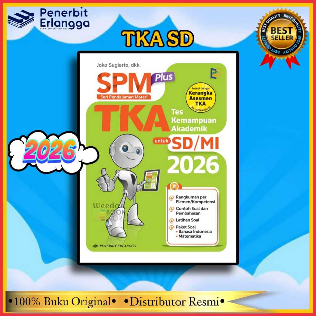 Jual [ ERLANGGA ] Buku TKA SPM 2026 Sd SIAGA 2026 Smp X-PRESS Sma ...