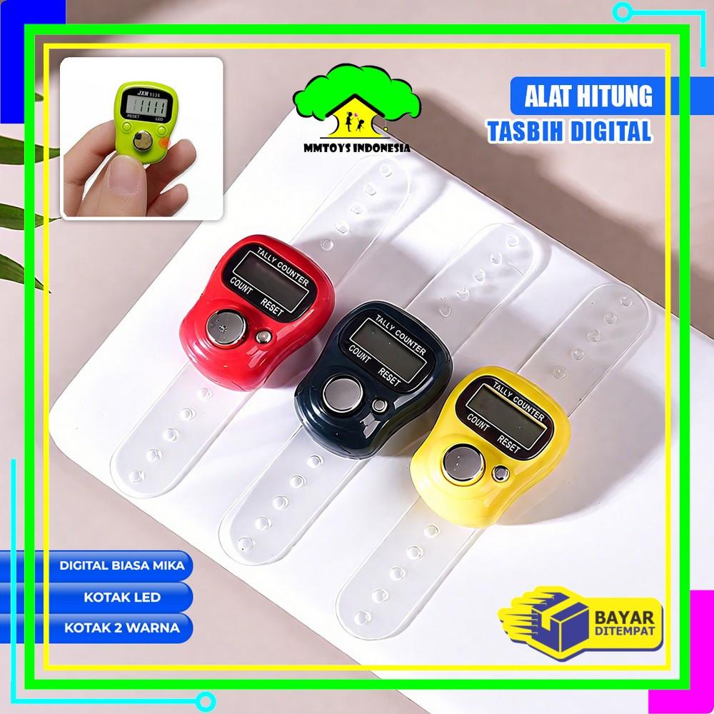 Jual MI-C205 Tasbih Digital Mini Tally Counter Alat Hitung Tasbeh ...