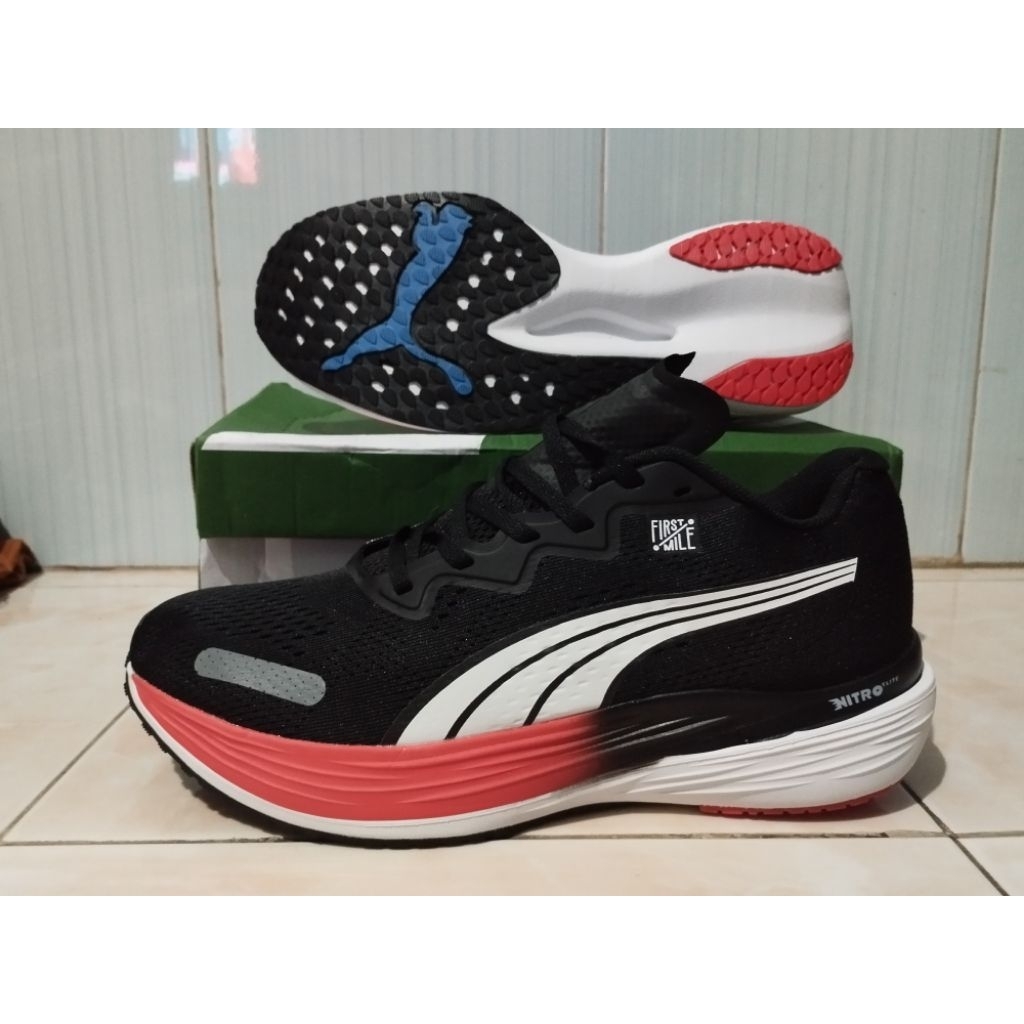 Jual sepatu running high quality puma nitro Firstmile run size 41 ...