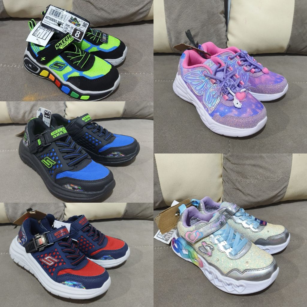 Jual SALE SKECHERS UP TO 80% DEFECTIVE BAZAAR PT MAP - Storm Lights size 24, Skech Dream Racers ...