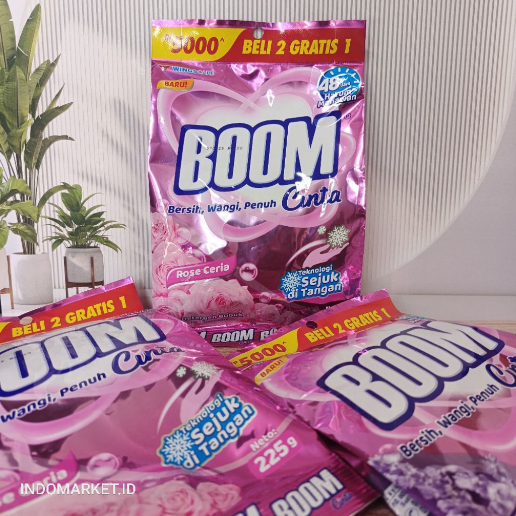 Jual Detergen boom bubuk 225g / Boom bubuk | Shopee Indonesia