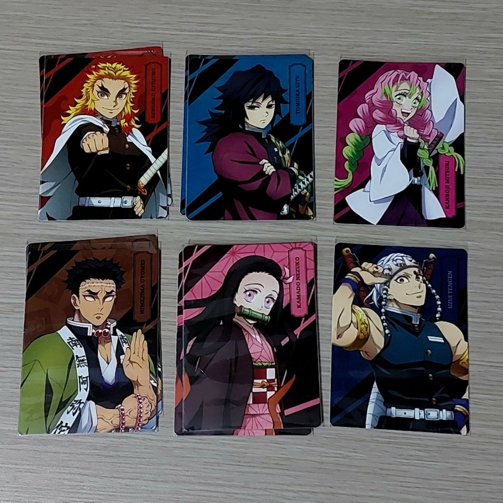 Jual Family Mart x Demon Slayer Kartu Photo Card Collectible Collection ...