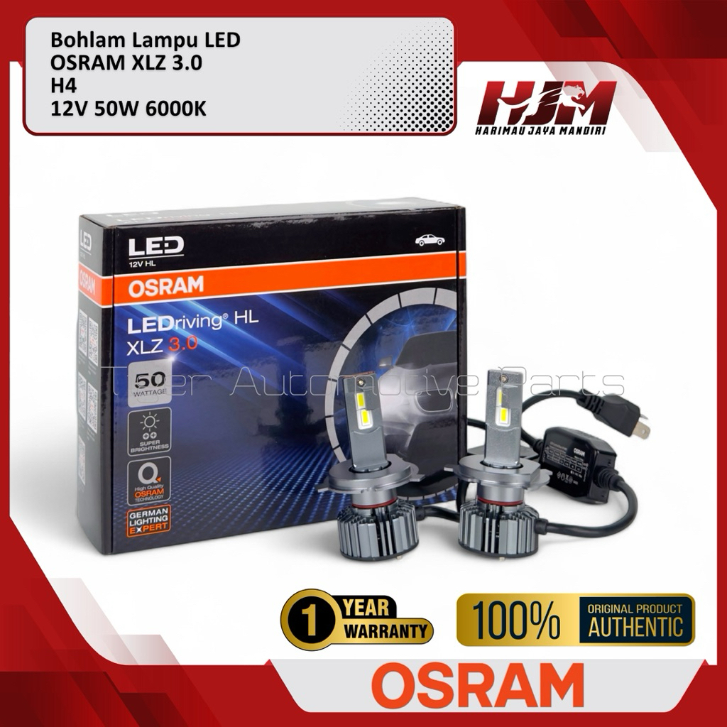 Jual Bohlam OSRAM LED Driving XLZ 3.0 Original H4 H8 H11 H16 H16 HB3 ...