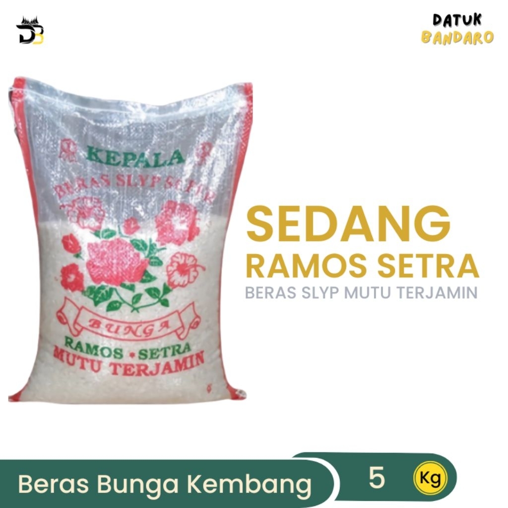 Jual BERAS BUNGA 5KG KEPALA SLYP RAMOS SETRA | Shopee Indonesia