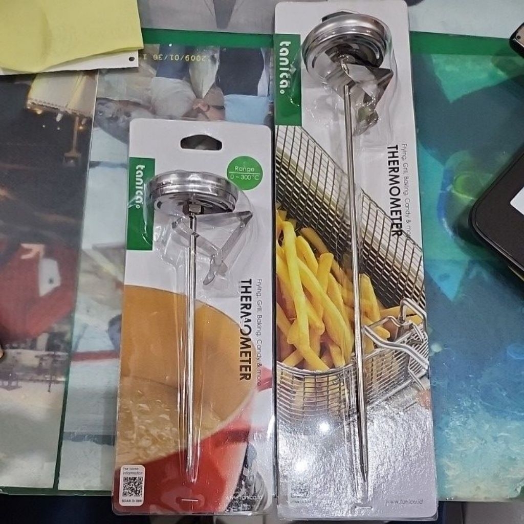 Jual Termometer Minyak Jarum Tanica 15cm dan 25cm | Shopee Indonesia