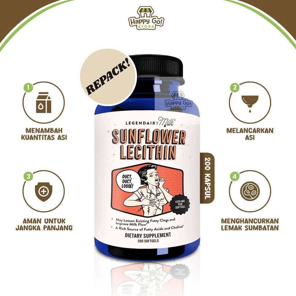 Jual TRIAL PACK Legendairy Milk Sunflower Lecithin | Shopee Indonesia