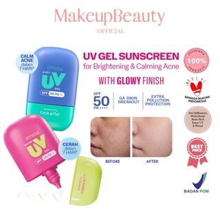 Jual EMINA UV Gel Sunscreen SPF 50 PA++++ Series - Sunscreen Wajah, Sunscreen Gel, Melindungi ...