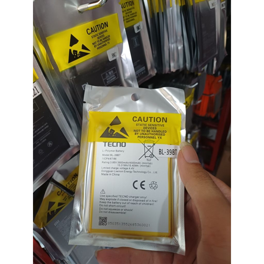 Jual Baterai TECNO BL-39BT / i5 Pro Battery batre bat | Shopee Indonesia