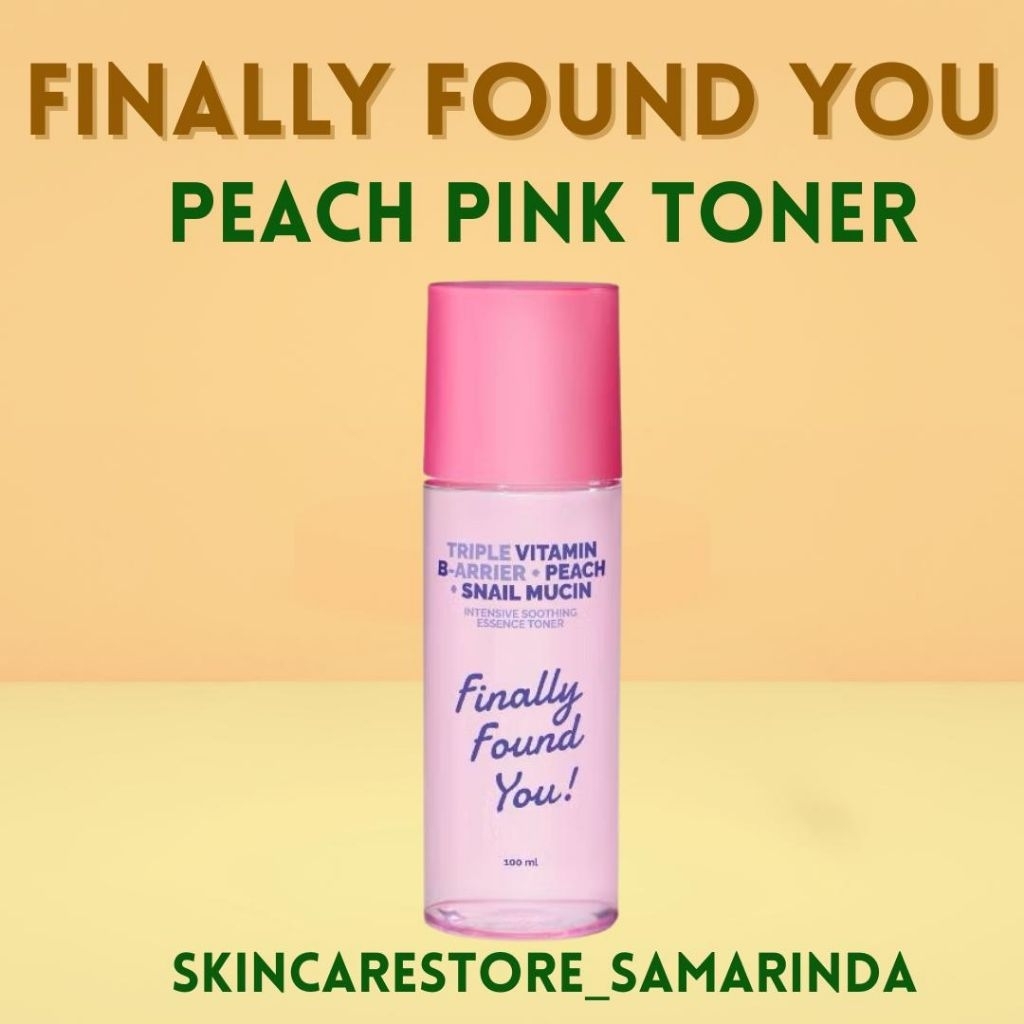 Jual Finally Found You! Triple Vitamin B-Arrier + Peach + Snail Mucin ...