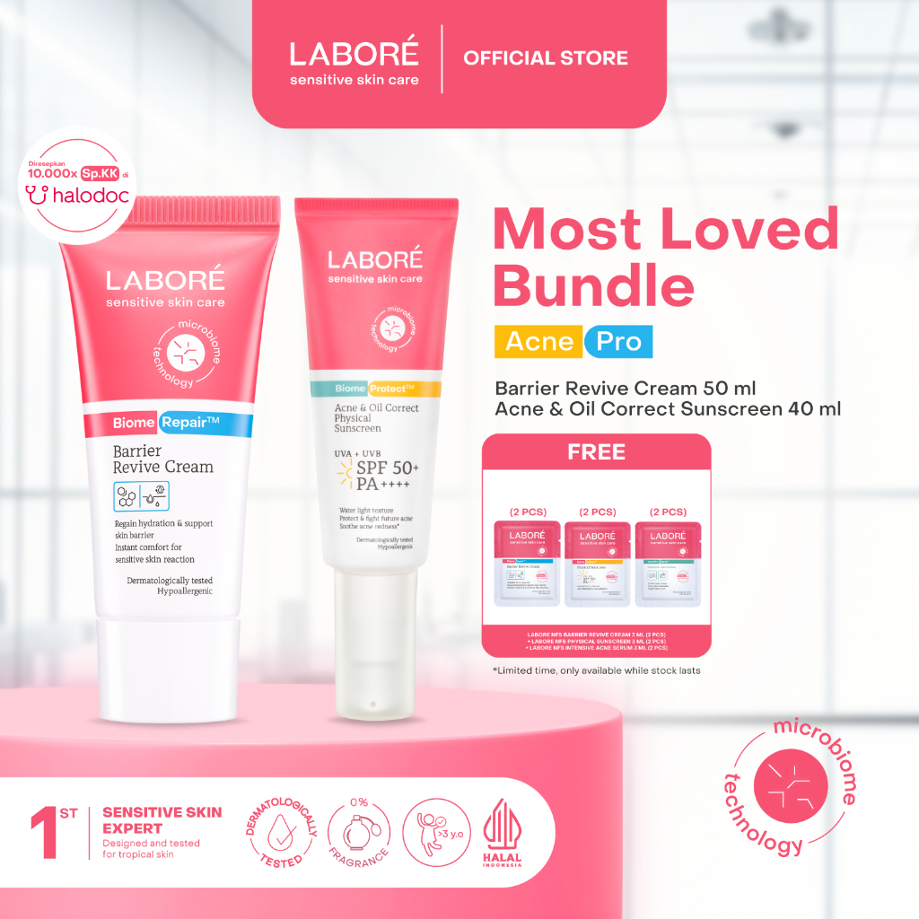 Jual [Pre-Order] [B2G8] LABORÉ Most Loved Bundle Acne Pro Edition ...