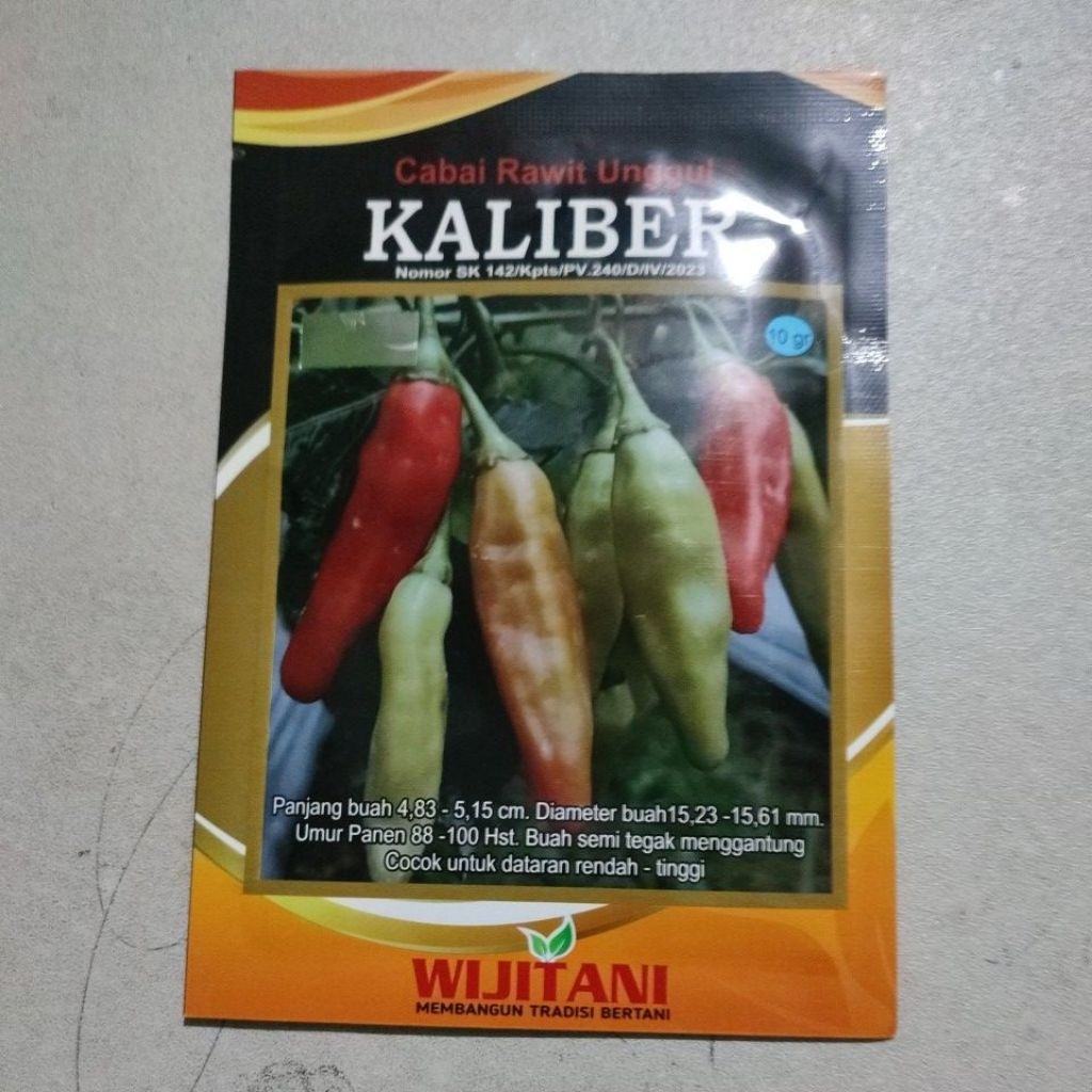 Jual benih cabe rawit kaliber 10gr. original kemasan pabrik | Shopee ...