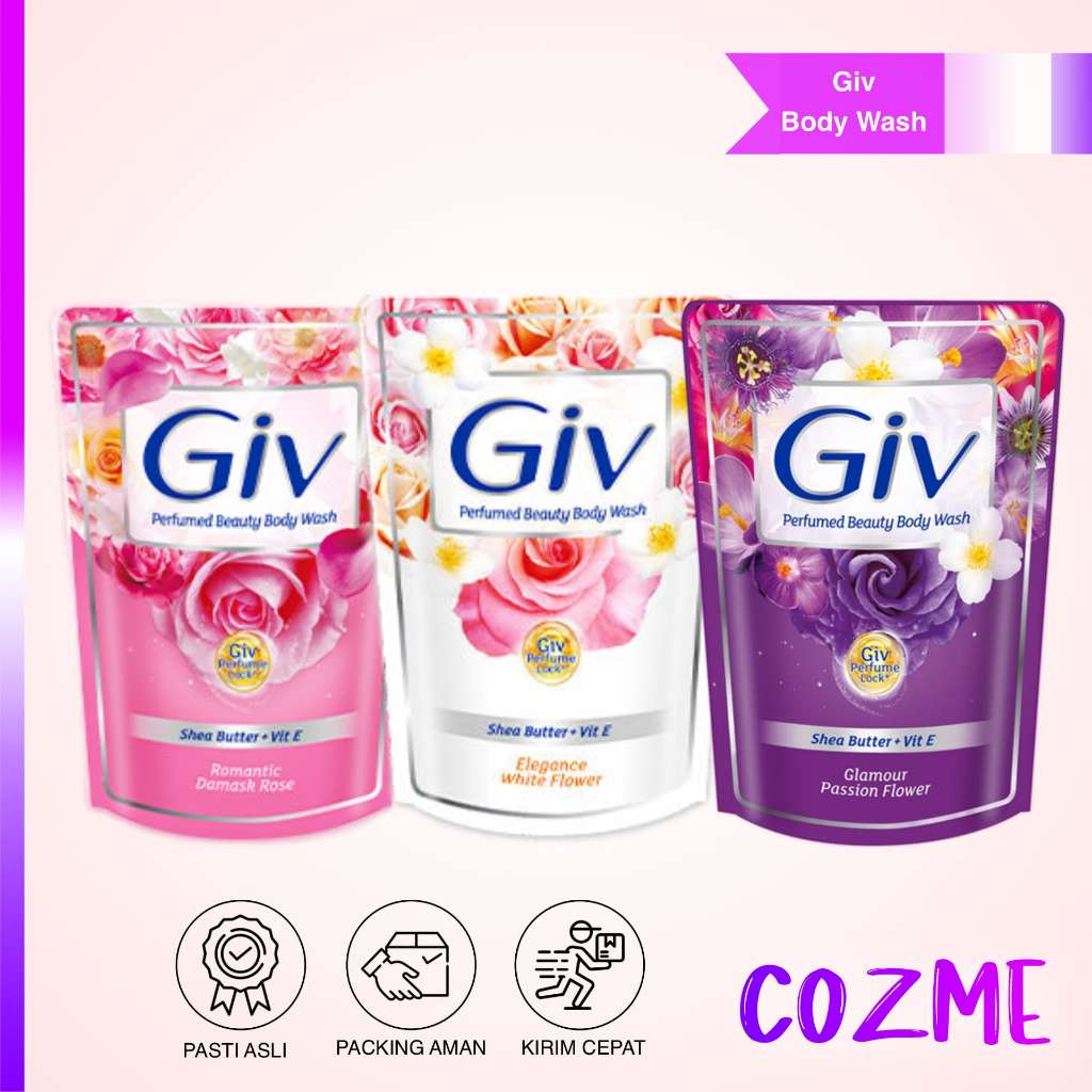 Jual GIV Perfumed Beauty Body Wash With Shea Butter + Vit E 400mL ...